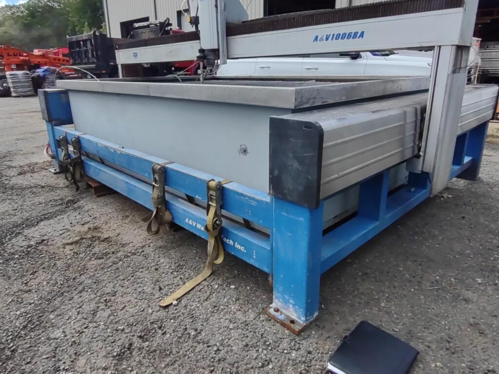 A&V - 6X10 Waterjet Cutting System - Northern Machinery Sales