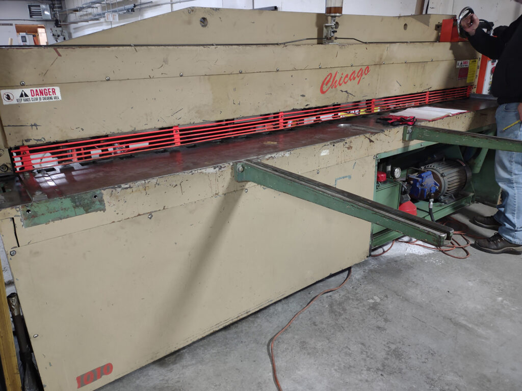Chicago Power Shear 1010 - Northern Machinery Sales