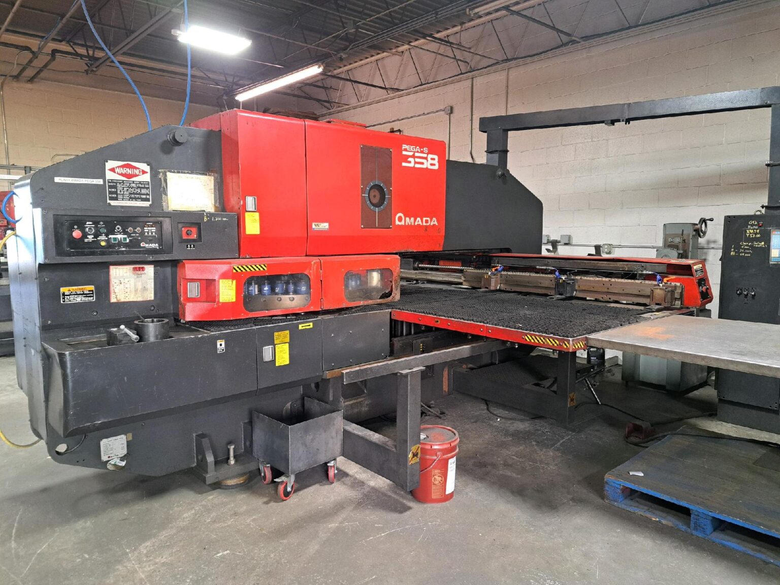 Amada Pega -S358 CNC Turret Punching System - Northern Machinery Sales